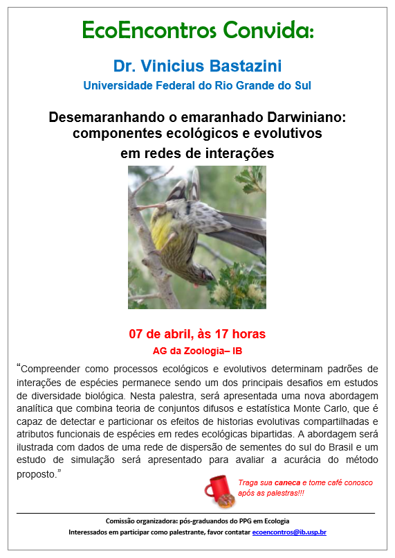 EcoEncontros - IB | Instituto de Biociências | Universidade de São ...